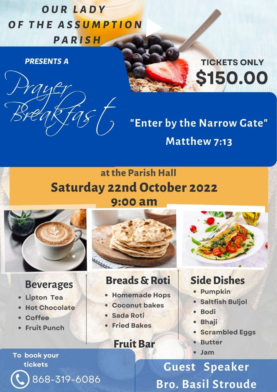 Our Lady of the Assumption Parish Presents: Prayer Breakfast Event - La ...